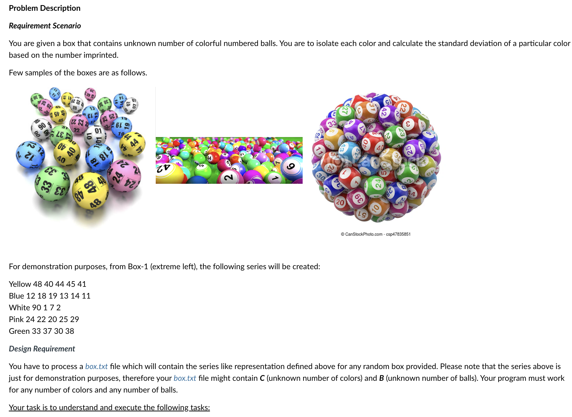 Solved Problem Description Requirement Scenario You are | Chegg.com