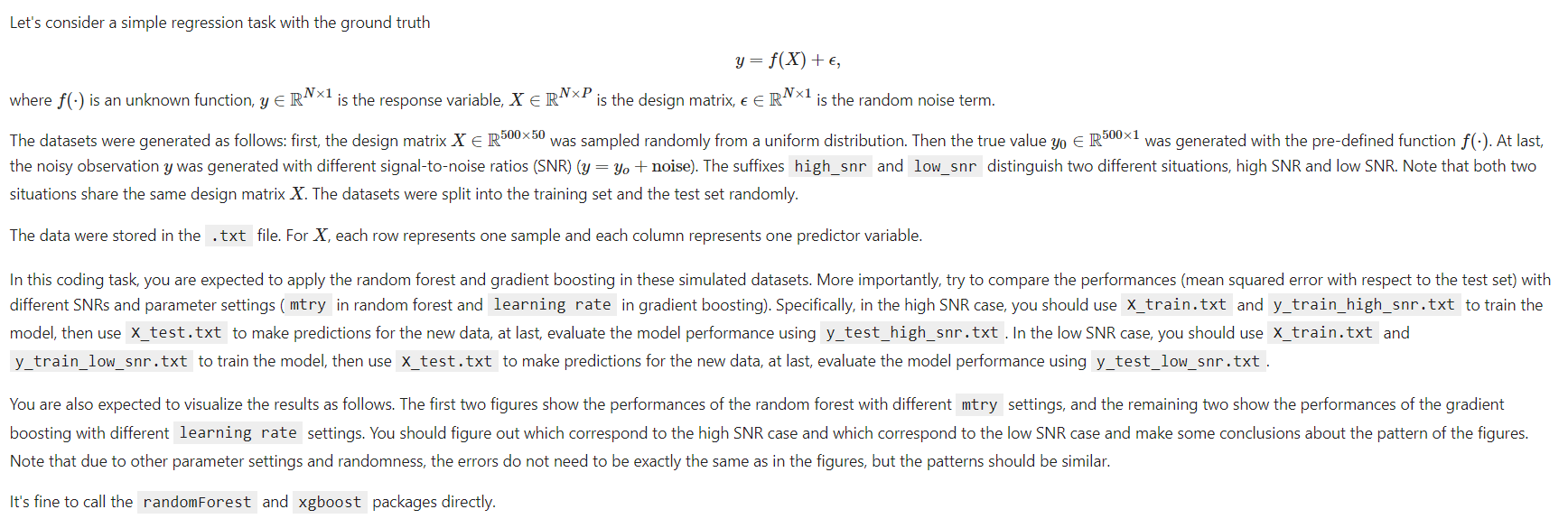 Let's consider a simple regression task with the | Chegg.com