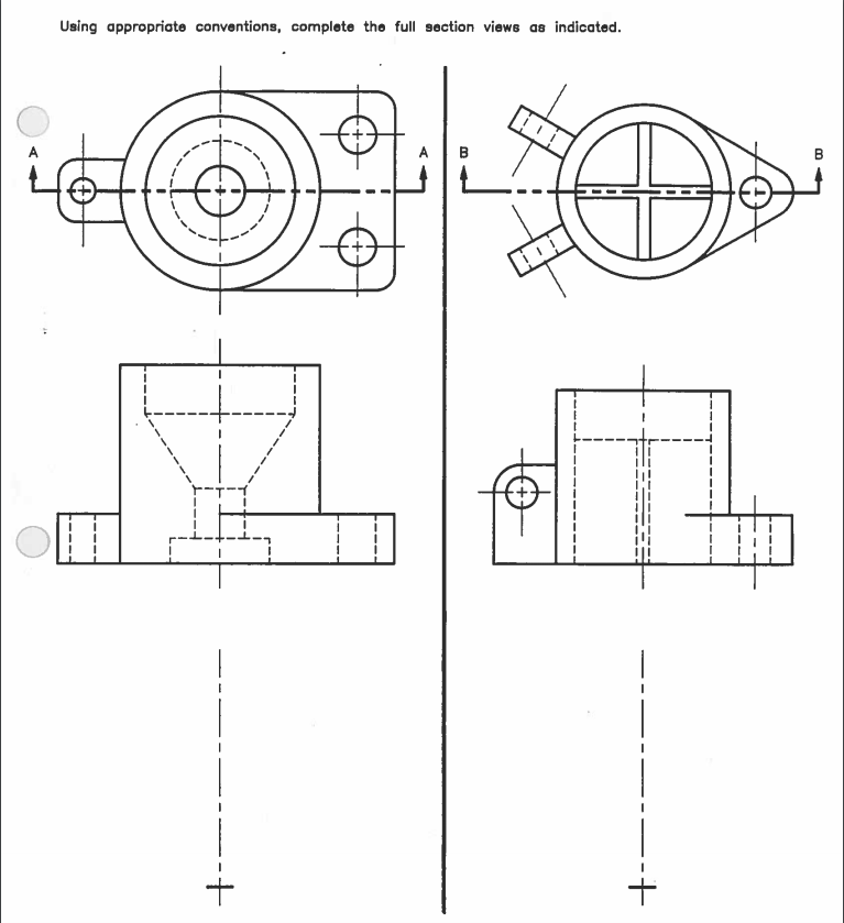 Solved Using appropriate conventions, complete the full | Chegg.com