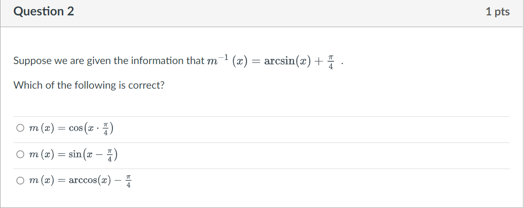 Solved Suppose we are given the information that | Chegg.com