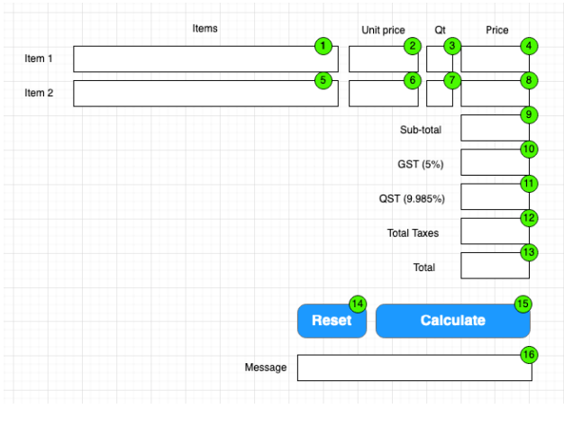 Solved Create a simplified cash register using the | Chegg.com