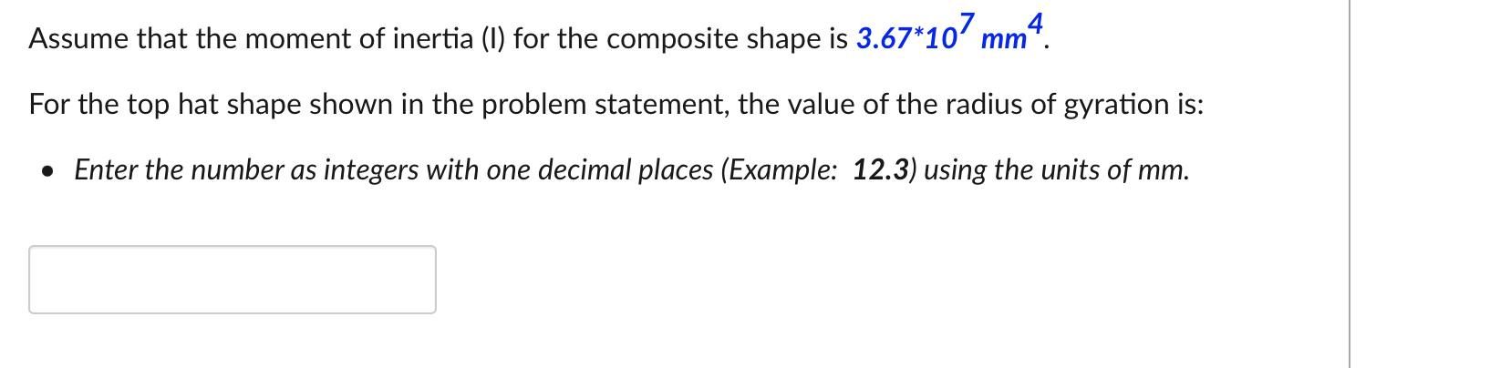 For parts (a) - (d), use the top hat shape shown in | Chegg.com