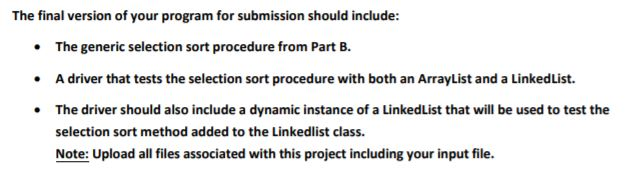 A selection sort is an in place algorithm for | Chegg.com