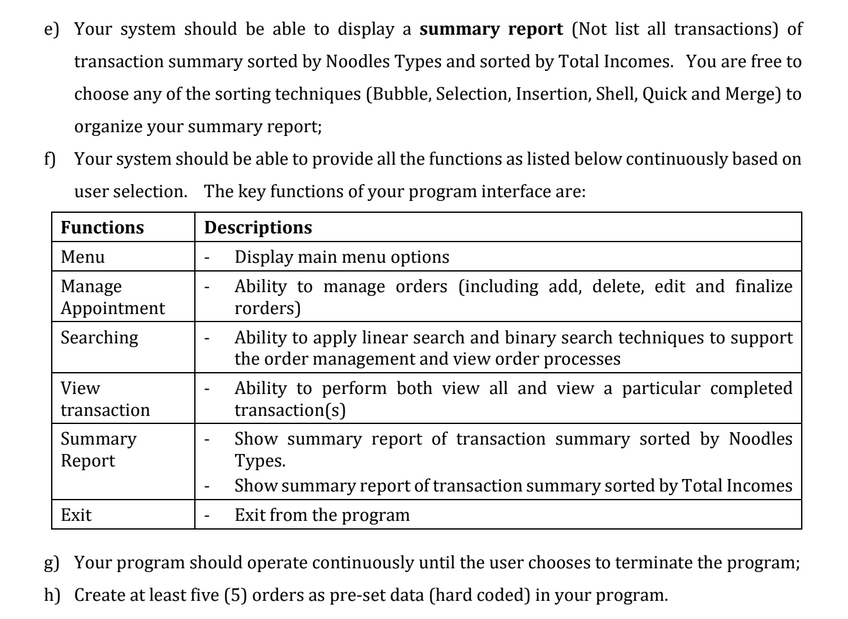 Solved Write a program in C++ to demonstrate your ability to | Chegg.com