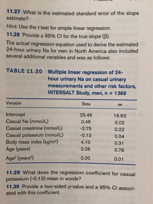 Solved Hypertension The INTERSALT Study investigators | Chegg.com