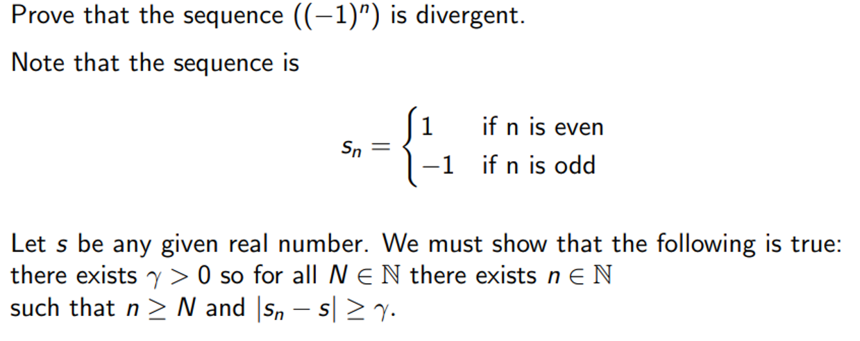 Use the definition of divergent sequence to prove | Chegg.com