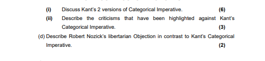 Solved Question 5 (Ethics) (25 marks) The UN Universal | Chegg.com