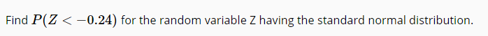 Solved Find P(Z