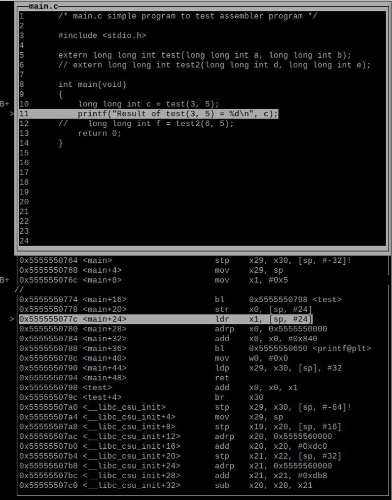 Solved main.c main.c simple program to test assembler | Chegg.com