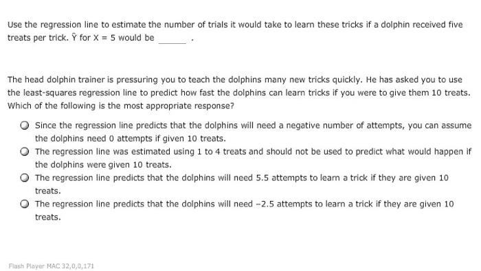 Solved 5. Computing the regression line and making | Chegg.com