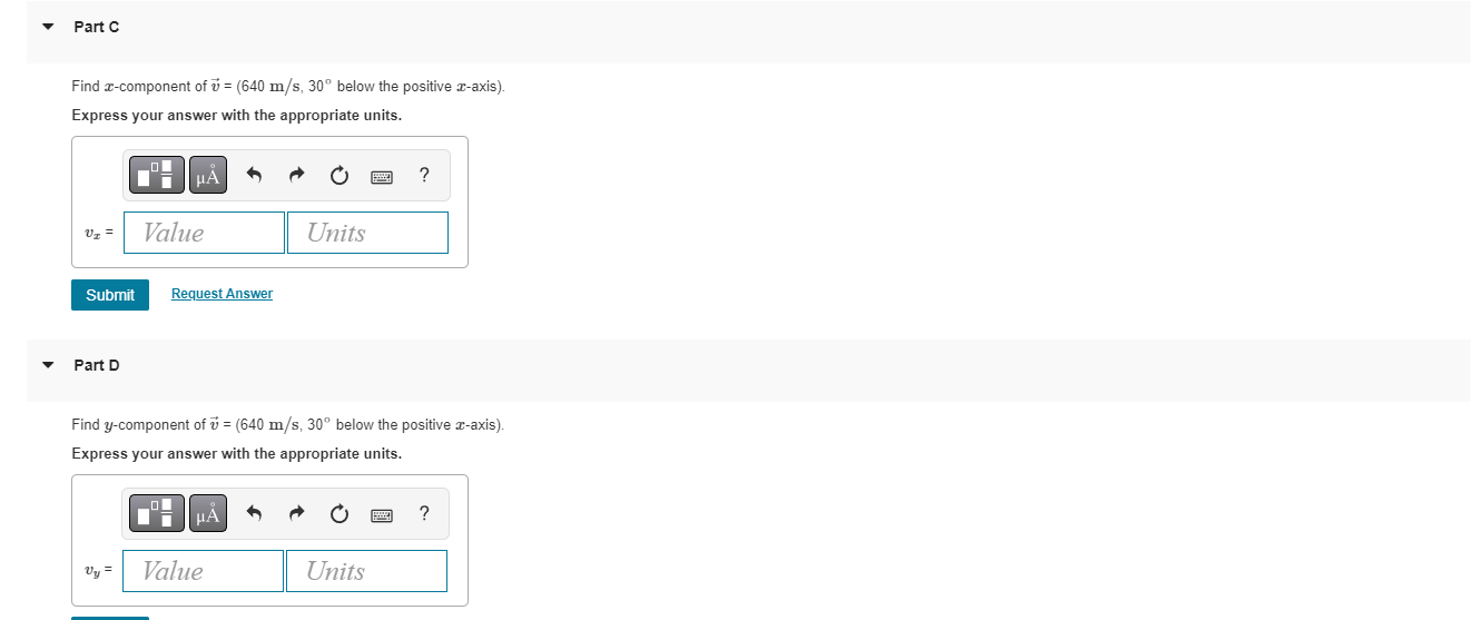 Solved Find x-component of a=(6.5 m/s2, negative x-direction | Chegg.com