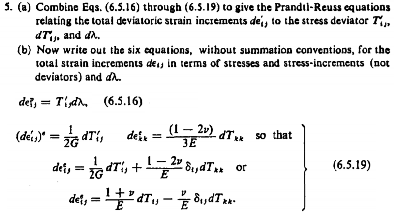 Solved 5. (a) Combine Eqs. (6.5.16) through (6.5.19) to give | Chegg.com
