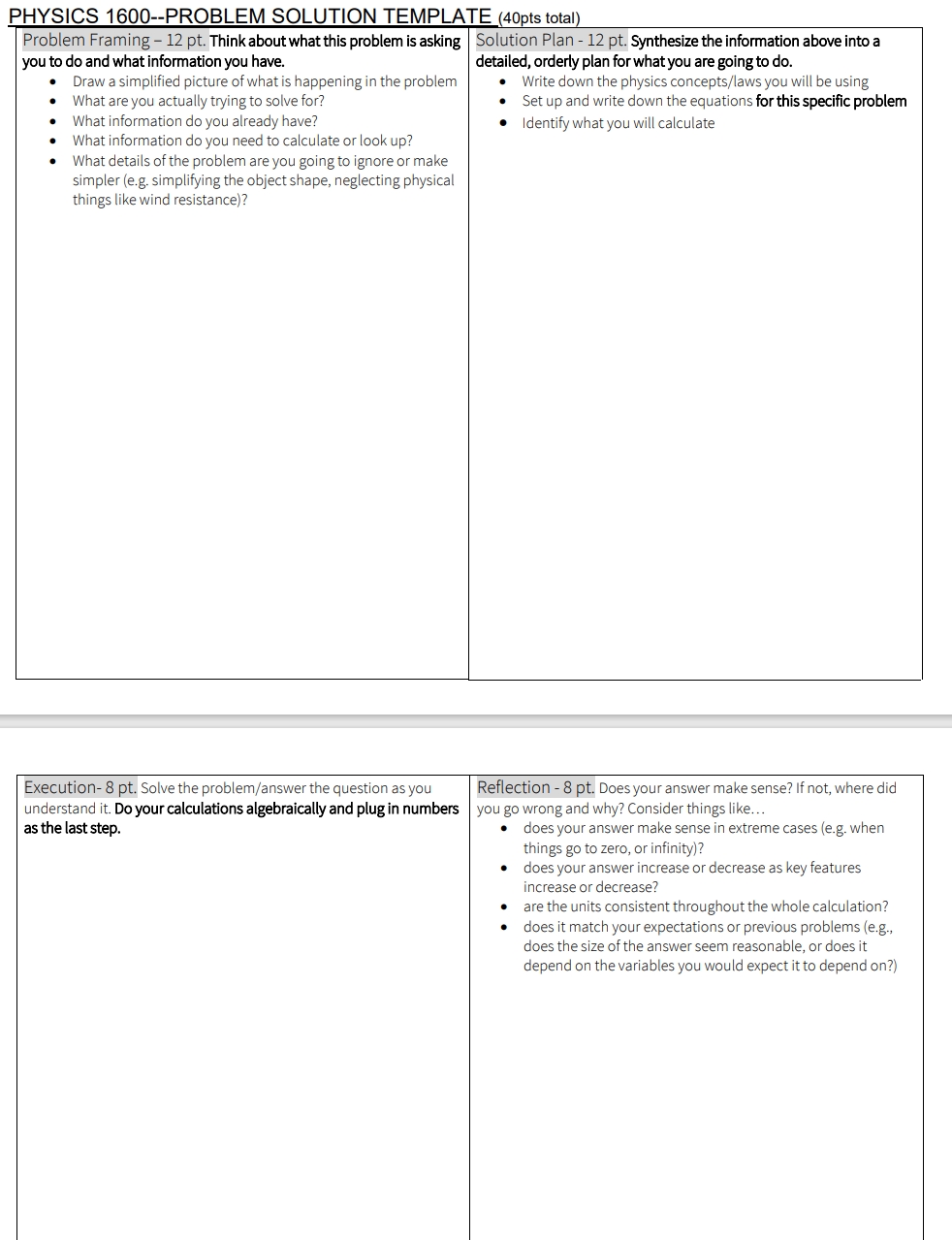 Solved Answer this question using the template (40 ﻿points). | Chegg.com