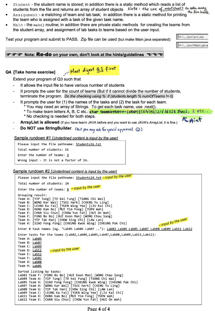 Solved Do not sort! Q3. Complete a program that performs the | Chegg.com
