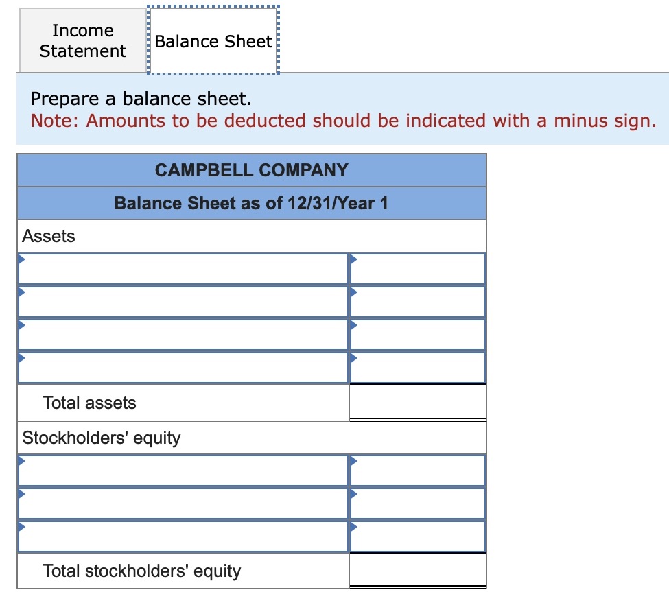 Solved Prepare a GAAP-based income statement and balance | Chegg.com