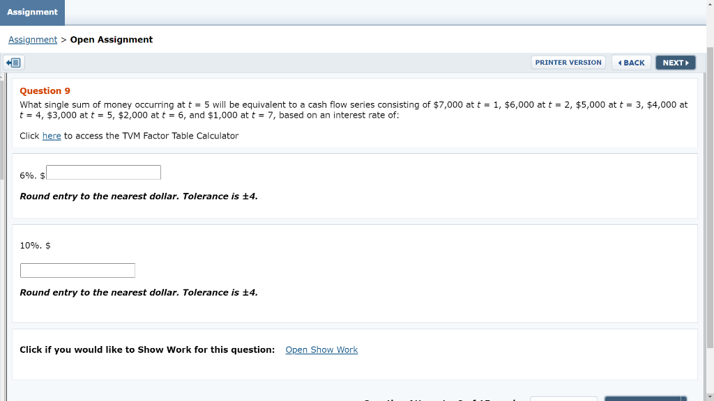 Solved Assignment Assignment > Open Assignment 40 PRINTER | Chegg.com