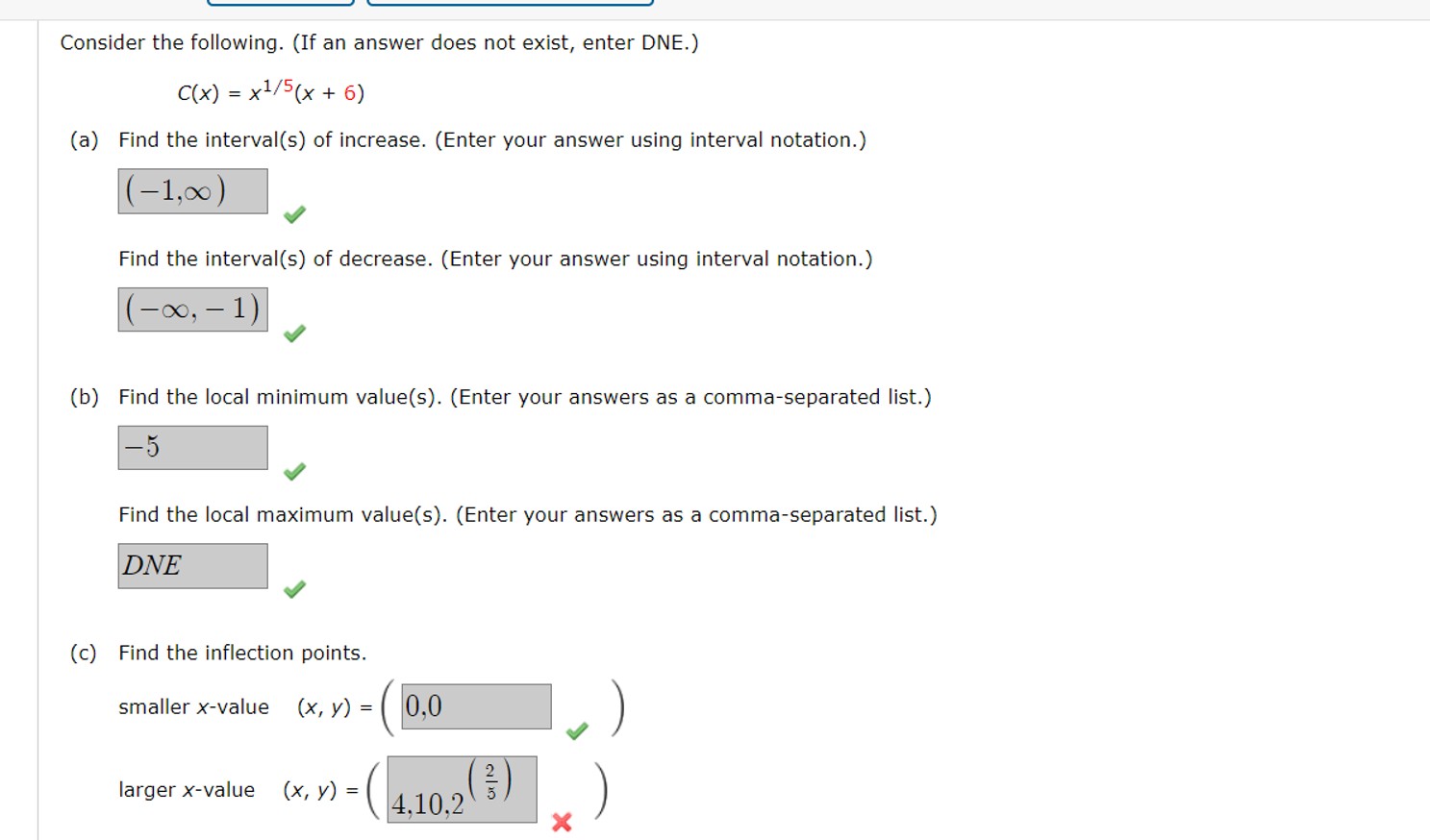 Solved Consider the following. (If an answer does not exist, | Chegg.com