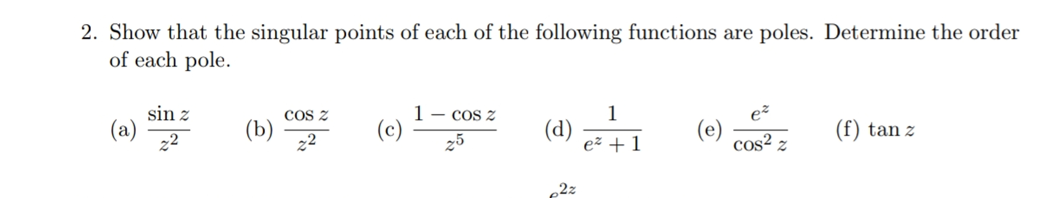 Solved Show that the singular points of each of the | Chegg.com
