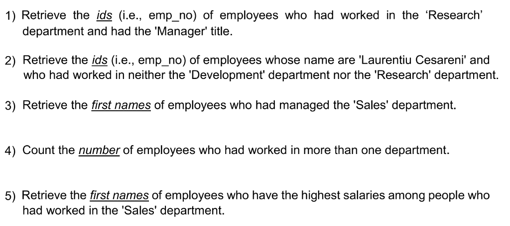 Solved Consider the following relational schema * titles | Chegg.com