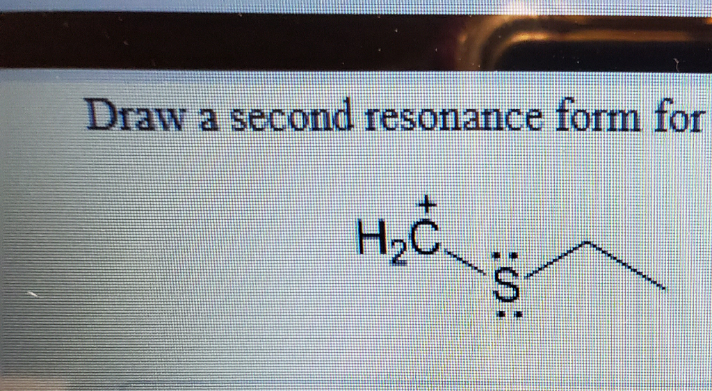 Solved Draw a second resonance form for HC ܞܝܢ ܪܫܪܪܐ | Chegg.com