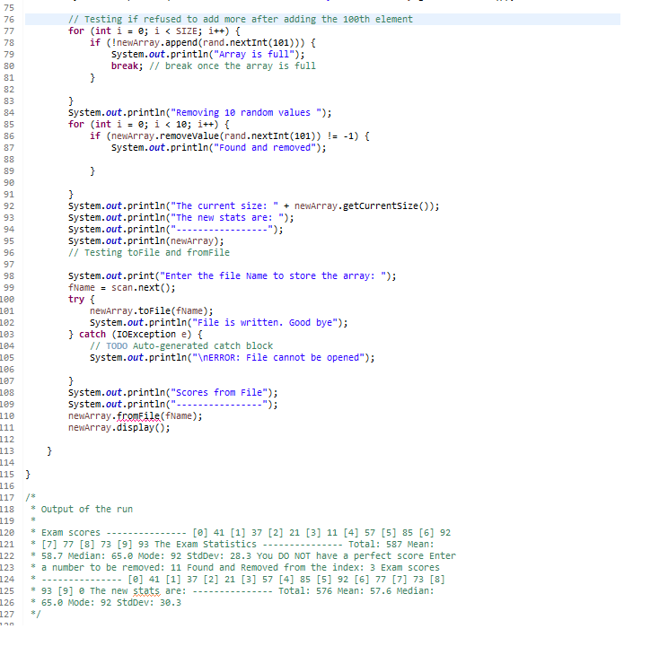 Solved Can you guys take a look and see why my java program | Chegg.com