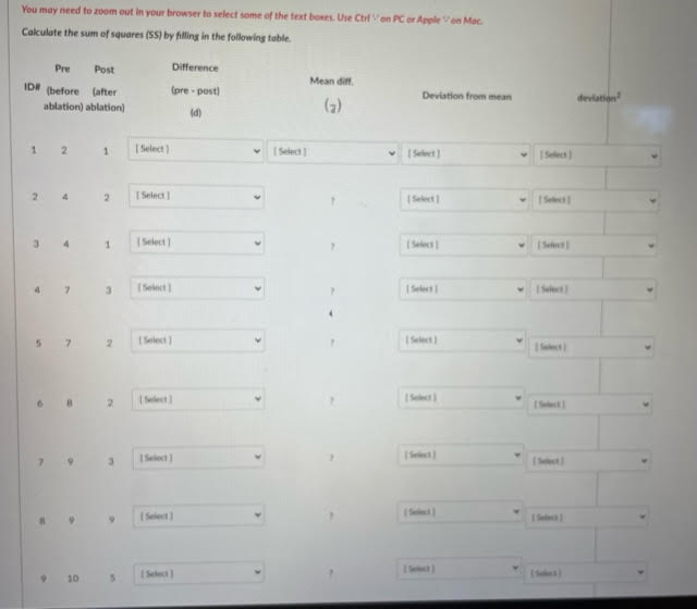 Solved Calculate Cohen's d measure of effect size. =3D4∥1Min | Chegg.com