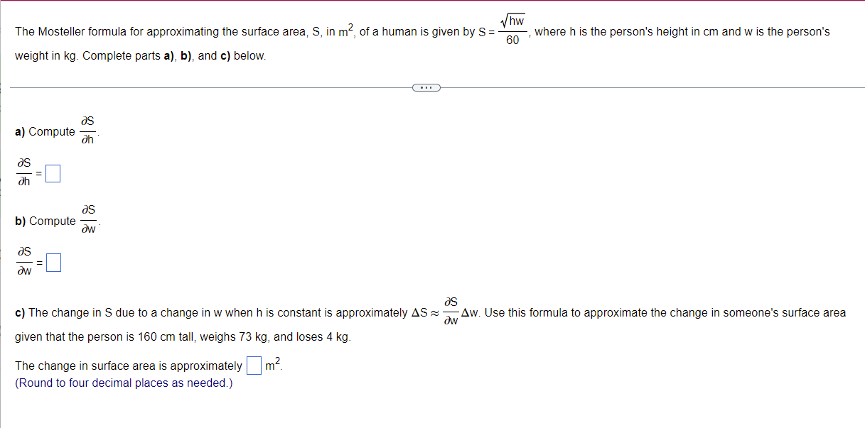 Solved √hw The Mosteller formula for approximating the | Chegg.com