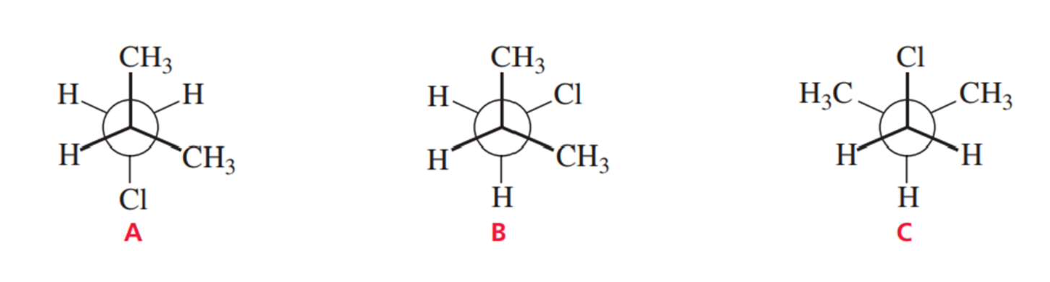 Solved CH3 H CH3 Cl H H H3C CH3 H -CH3 H CH3 H H CI А H B H | Chegg.com