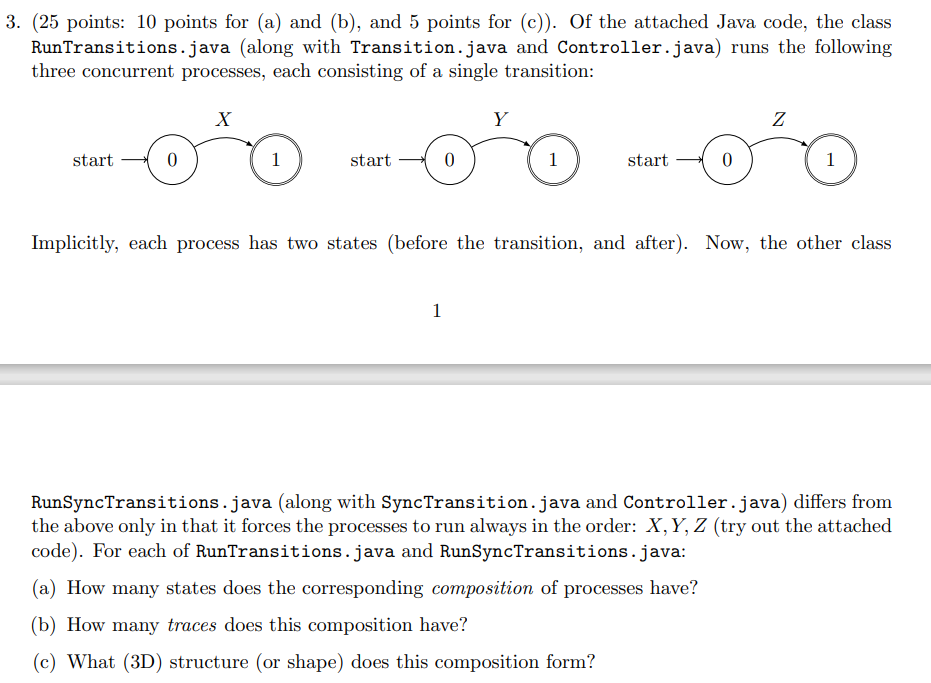import java.util.Random; // a thread "controller" | Chegg.com