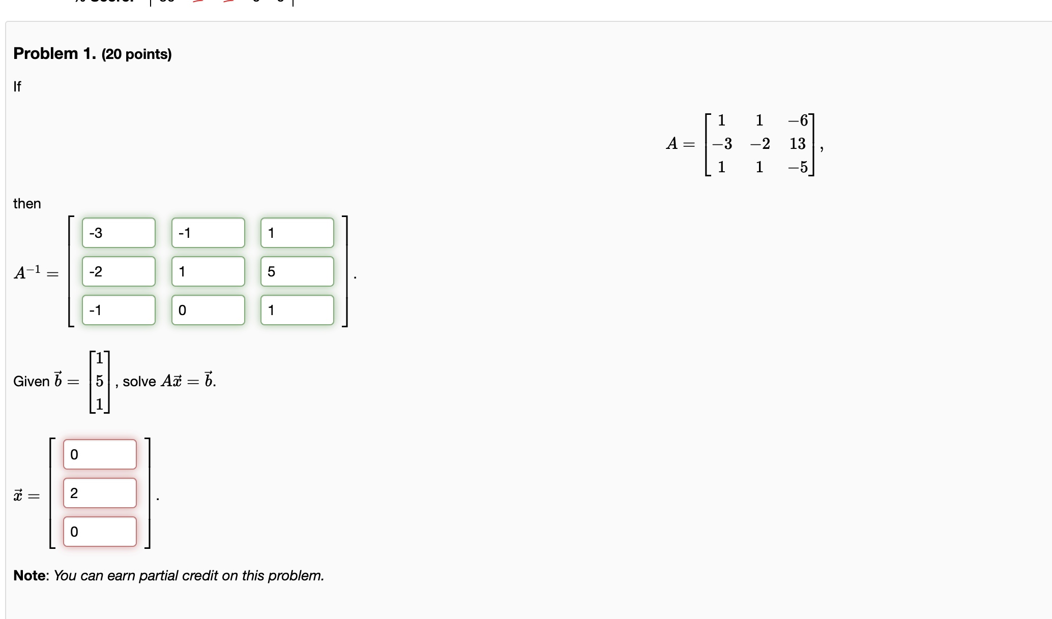 Solved Problem 1. (20 points) If | Chegg.com