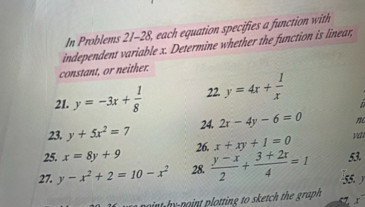 Solved PLEASE HELP ME SOLVE NUMBER 21, 23, 25 ﻿AND 27! ﻿And | Chegg.com