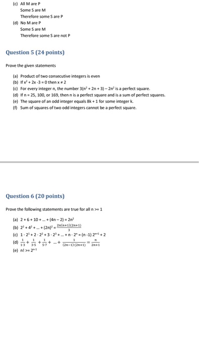Solved Question 1 (8 points) What is the truth value of the | Chegg.com