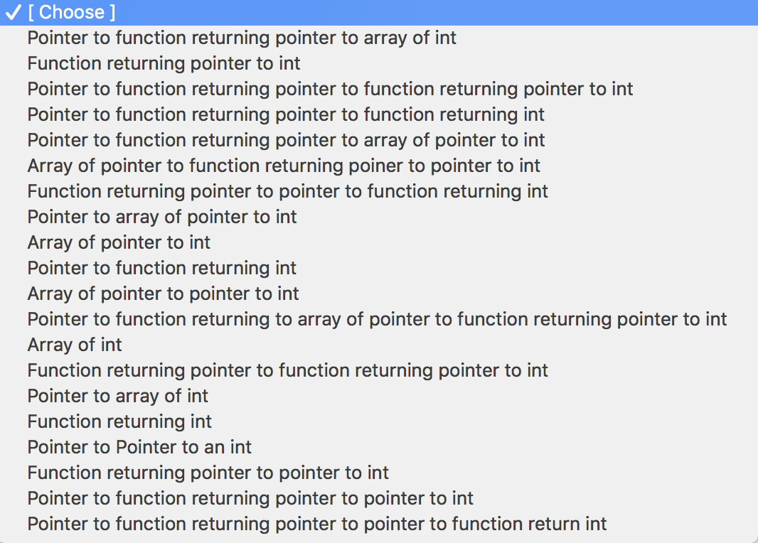 Solved Match the declaration with the explanation of what | Chegg.com
