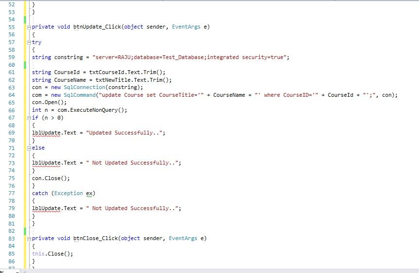 Solved Code should be written in C# How do I get this | Chegg.com