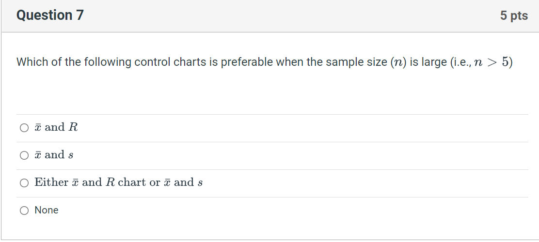 Solved Question 7 5 pts Which of the following control | Chegg.com