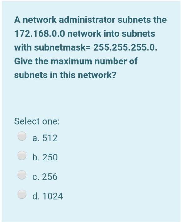 Solved What are two reasons a network administrator might | Chegg.com