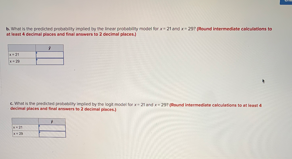 Solved Consider a binary response variable y and an | Chegg.com