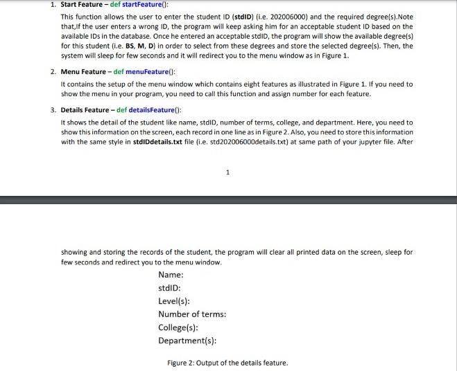 Solved Develop a menu driven complete program that can | Chegg.com