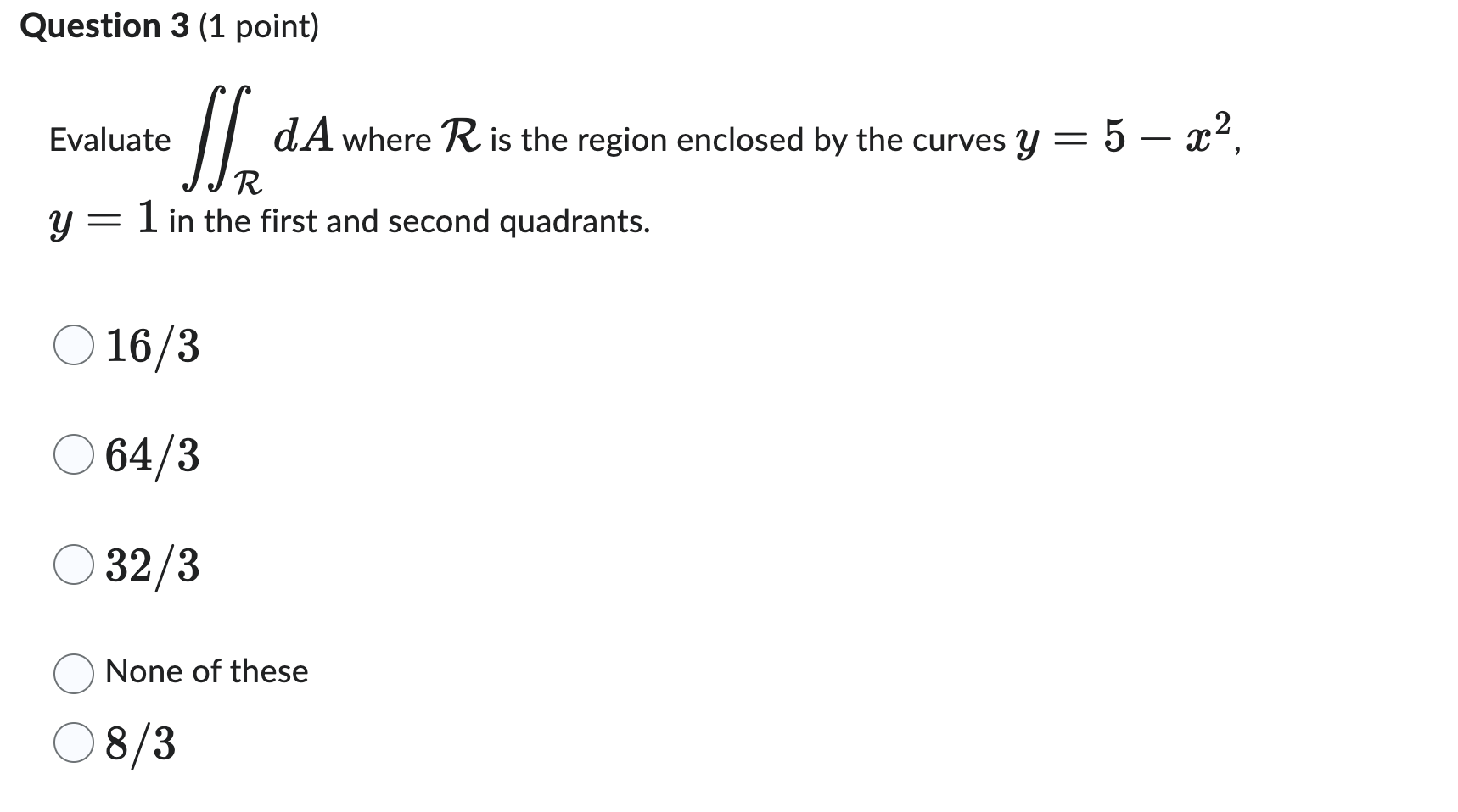 Solved Evaluate where is the region enclosed by the curves , | Chegg.com
