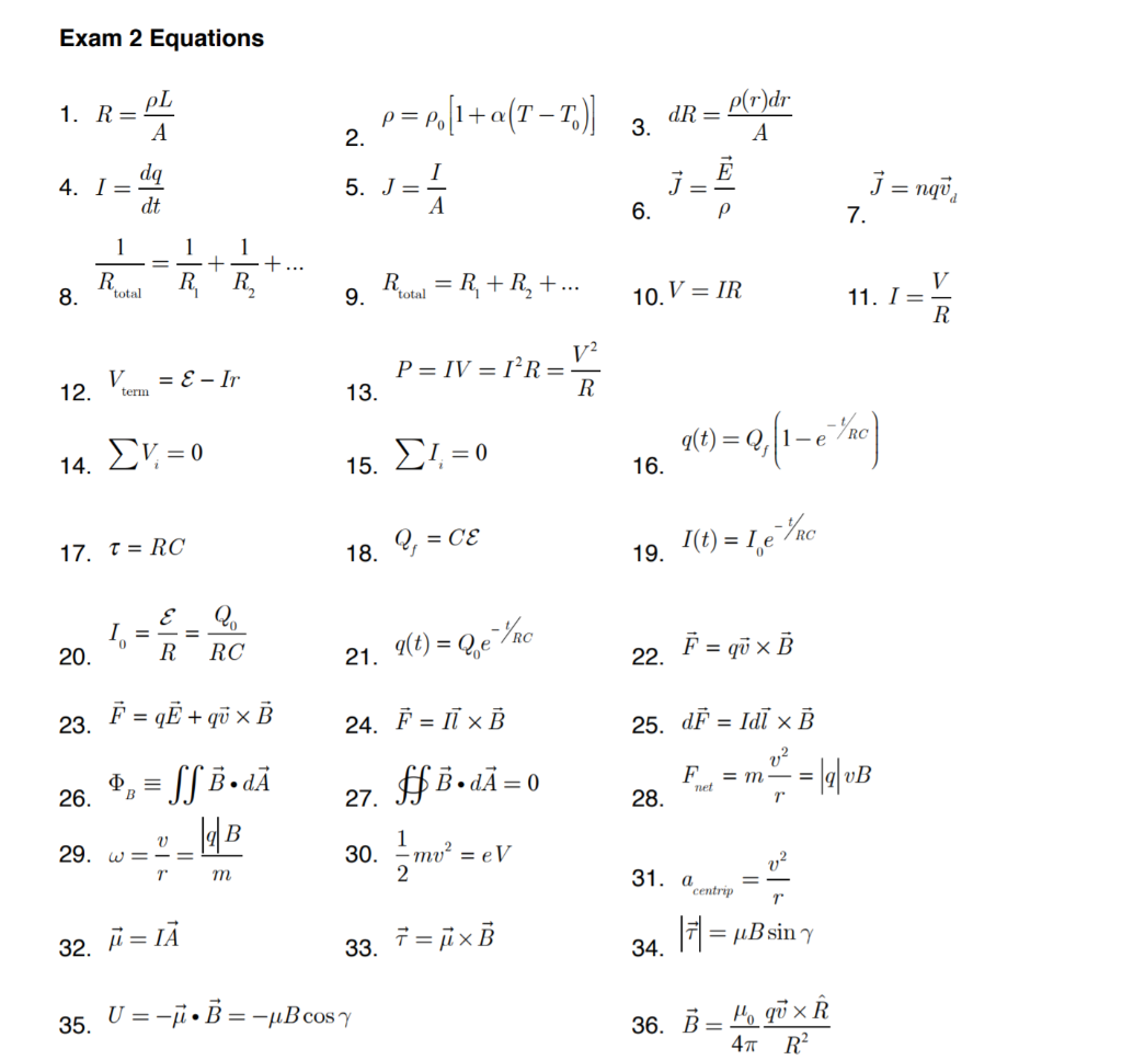Solved Trying to match the equations with the different | Chegg.com
