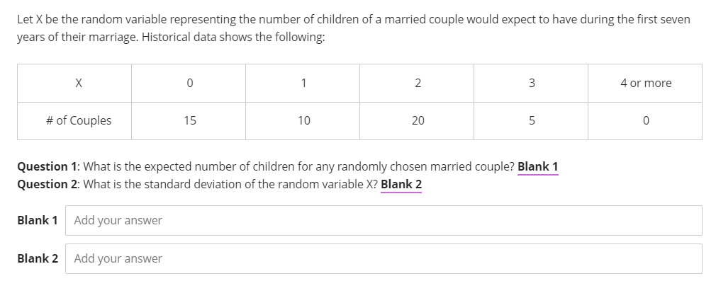 Solved Let X be the random variable representing the number | Chegg.com