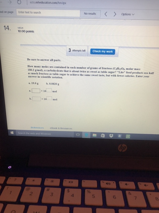 Solved 1000 points 3 attempts left Check my work Be sure to | Chegg.com