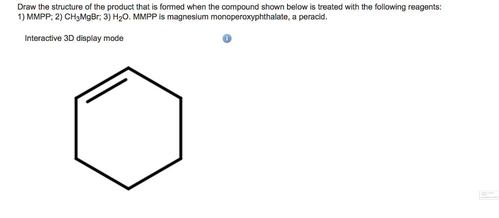 Solved Draw the structure of the product that is formed when | Chegg.com
