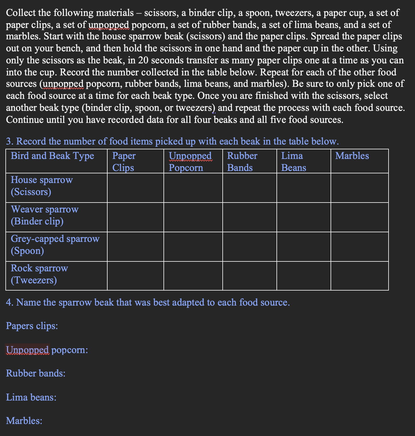 Solved Collect the following materials - scissors, a binder | Chegg.com