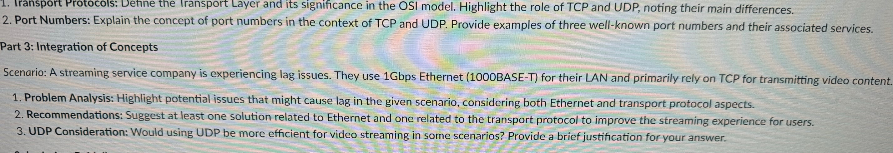 Solved Just need help with part 3 ﻿thank you Part 3: | Chegg.com