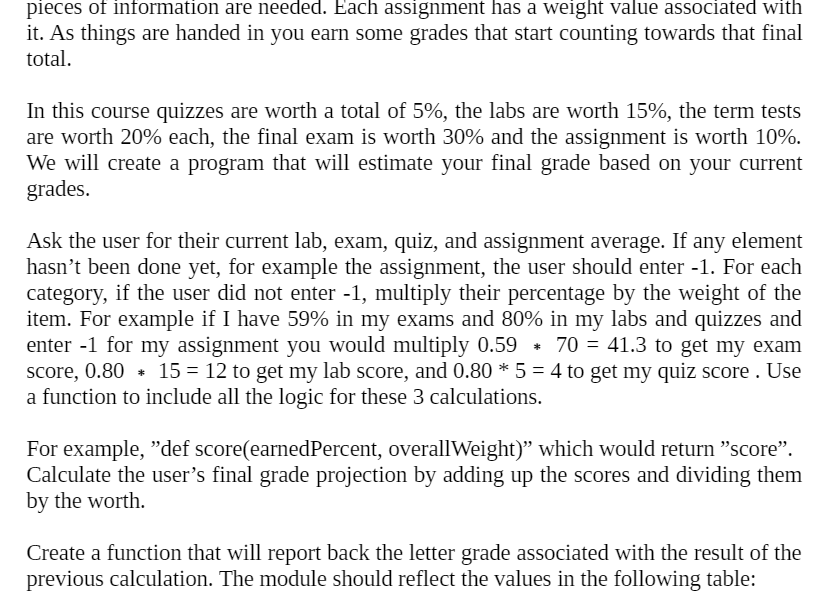 Solved 3.1 Scope Variable scope is a phrase used to refer to | Chegg.com