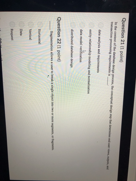 Solved Question 27 (1 point) The creation functions. is used | Chegg.com