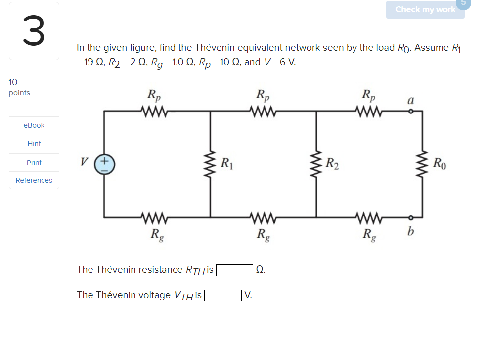 Solved In The Given Figure Find The Thévenin Equivalent