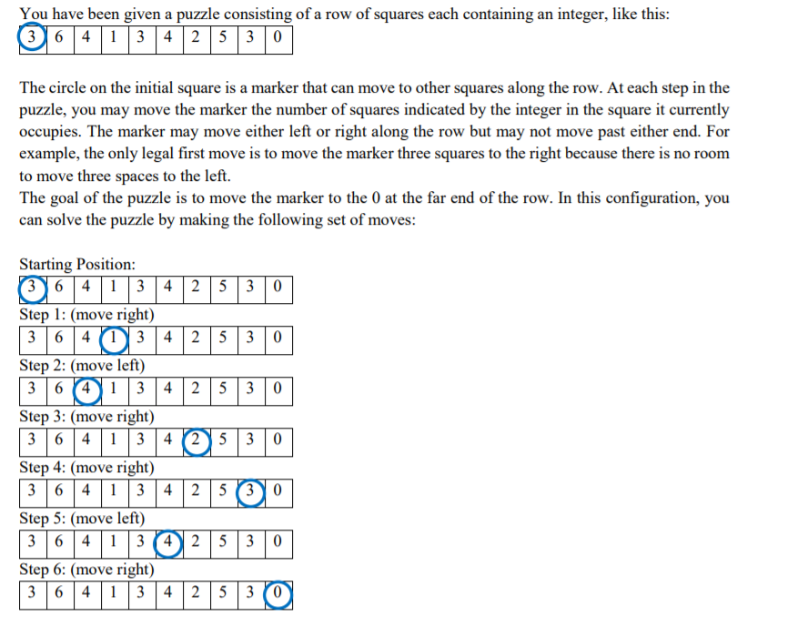 Solved Even though this puzzle is solvable—and indeed has | Chegg.com