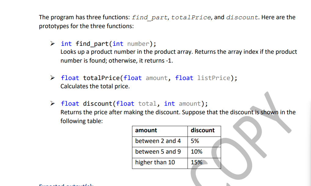 Solved QUESTION Write a program (main) that prompts the user | Chegg.com